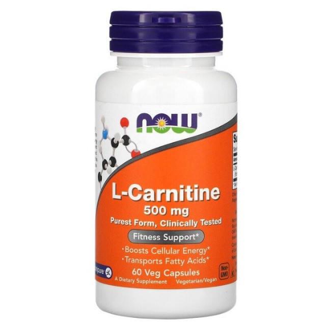 NOW L-CARNITIN 500MG KAPSULE A60