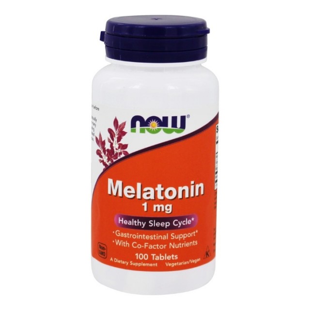 NOW MELATONIN 1MG TABLETE A100