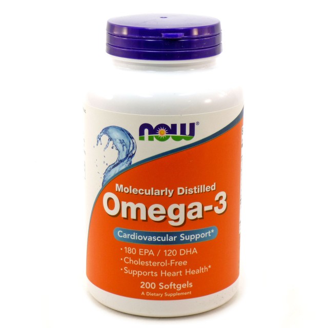 NOW OMEGA 3 KAPSULE 200X1000MG