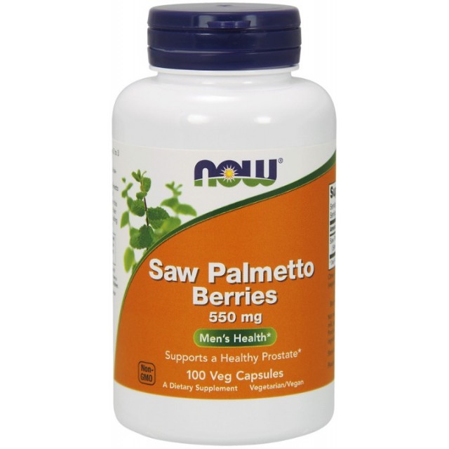 NOW SAW PALMETTO (TESTERASTA PALMA) 550MG KAPSULE A100