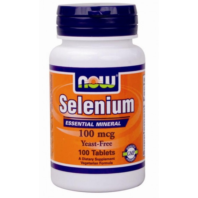 NOW SELENIUM TABLETE 100X100MCG