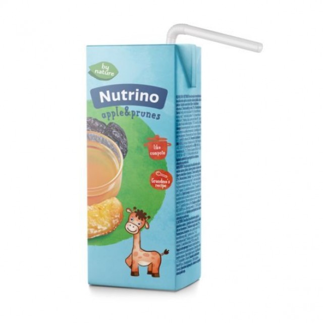 NUTRINO KOMPOTIĆ JABUKA, SUVA ŠLJIVA 200ML