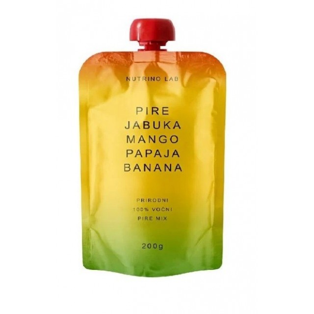 NUTRINO LAB VOĆNA UŽINA - JABUKA, MANGO, PAPAJA, BANANA 200G