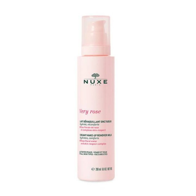 NUXE VERY ROSE KREMASTO MLEKO ZA SKIDANJE ŠMINKE 200ML