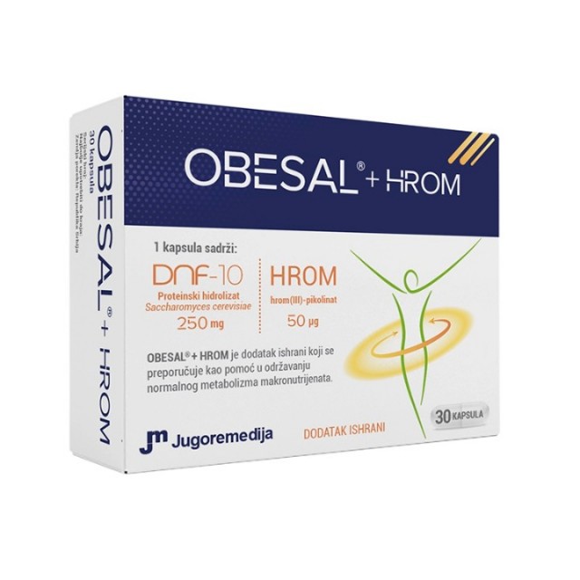 OBESAL + HROM 30 KAPSULA