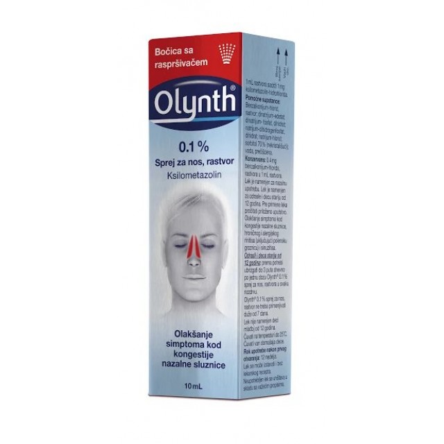 OLYNTH SPREJ ZA NOS ZA ODRASLE 10ML