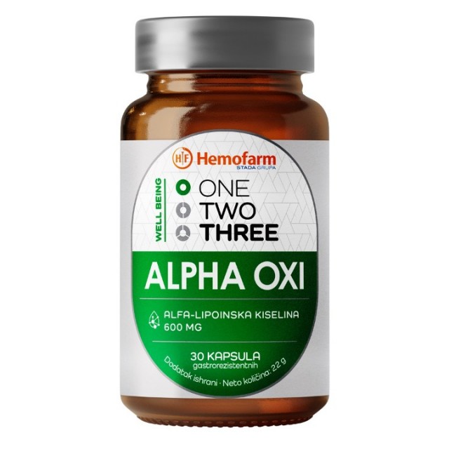 ONE TWO THREE ALPHA OXI KAPSULE A30