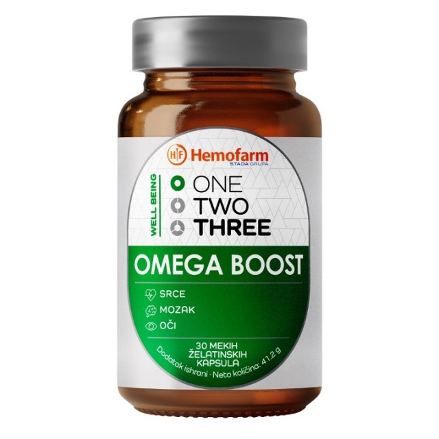 ONE TWO THREE OMEGA BOOST KAPSULE A30