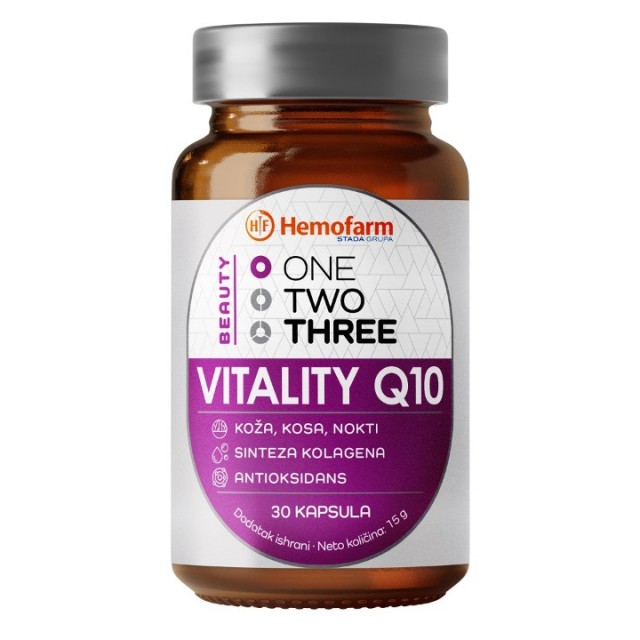 ONE TWO THREE VITALITY Q10 KAPSULE A30