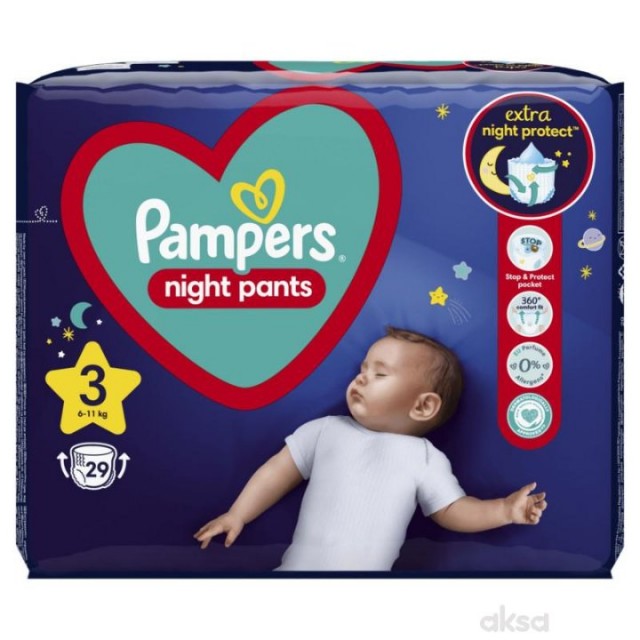 PAMPERS NIGHT PANTS 3 A29