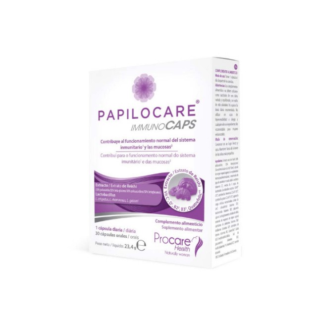 PAPILOCARE IMMUNOCAPS 30 TABLETA