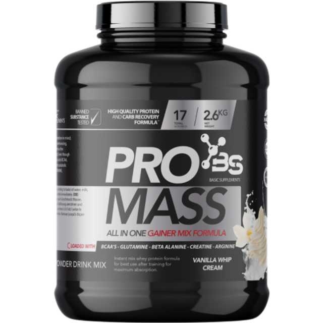 PERFORMANCE PROTEIN BASIC PRO MASS VANILA WHIP CREAM 2.6 KG