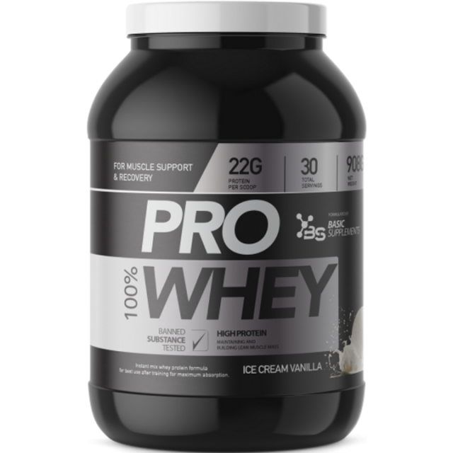 PERFORMANCE PROTEIN BASIC PRO WHEY ICE CREAM VANILA 908 G