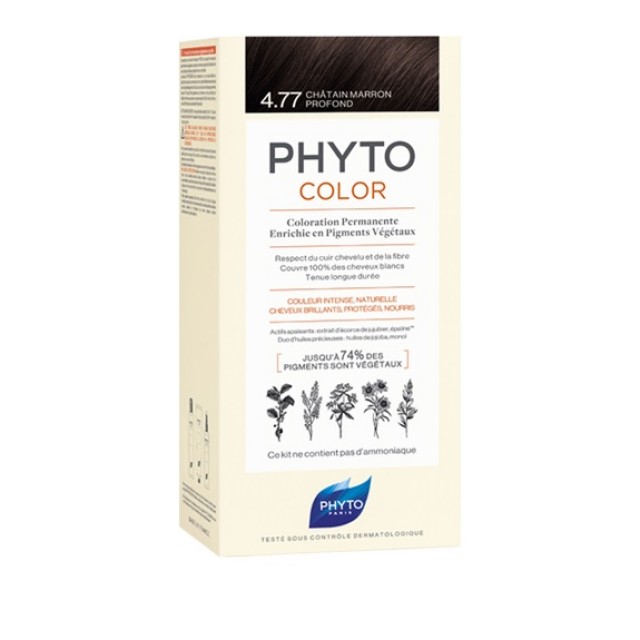 PHYTO FARBA 4.77 CHATAIN MARRON