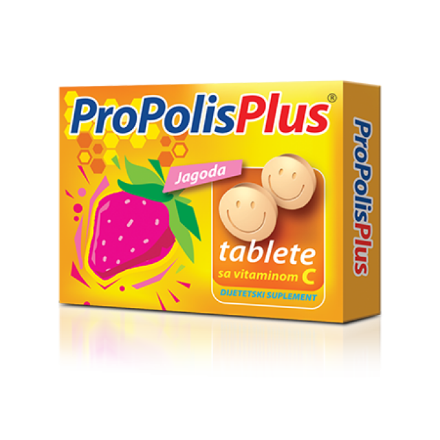 PROPOLIS PLUS TABLETE JAGODA