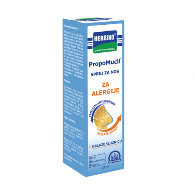 PROPOMUCIL SPREJ ZA ALERGIJU 20ML