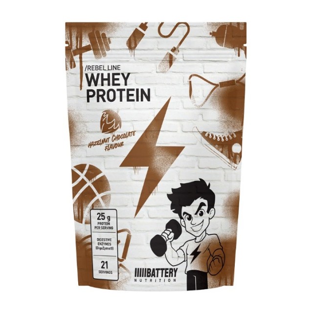 PROTEINI.SI BATTERY REBEL WHEY CHOCOLATE HAZELNUT 1800G