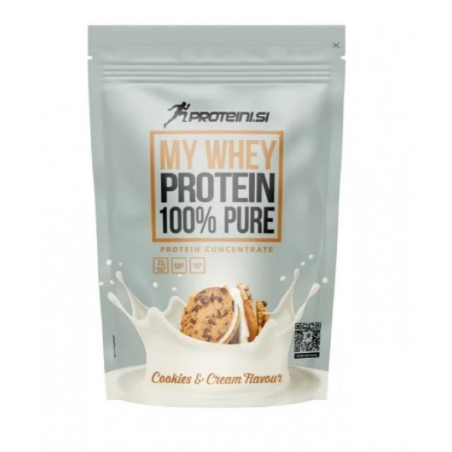 PROTEINI.SI MY WHEY PROTEIN COOKIES AND CREAM 300G
Opis
INFORMACIJE
NALOG
SERVIS
KORISNI LINKOVI