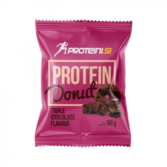 PROTEINI.SI PROTEIN DONUT TRIPPLE CHOCOLATE 60G