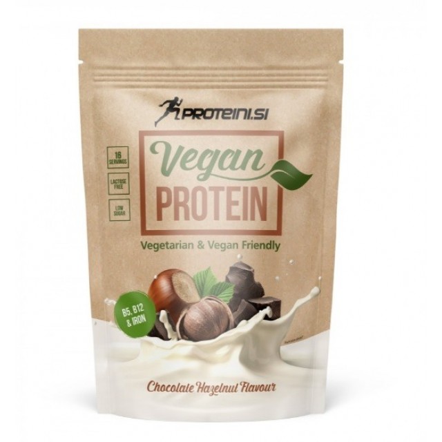 PROTEINI.SI VEGAN PROTEIN CHOCOLATE HAZELNUT 500G