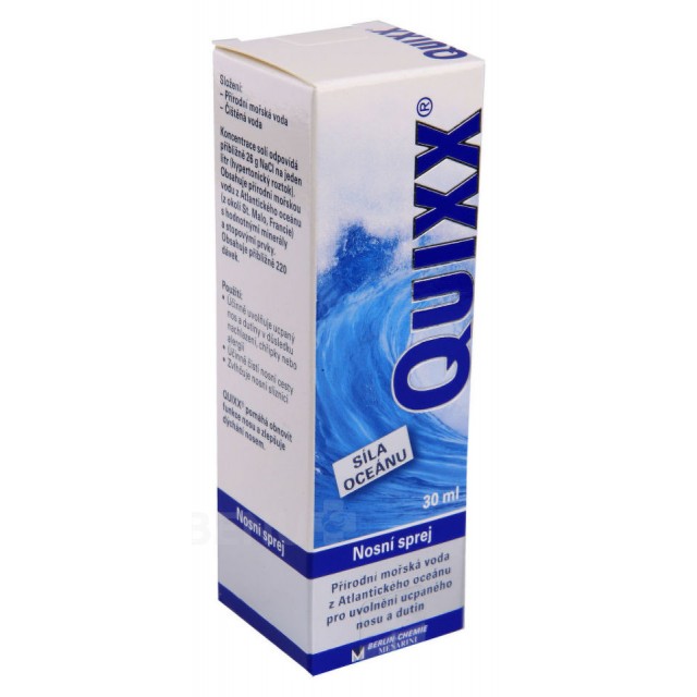 QUIXX HIPERTONIČAN SPREJ ZA NOS 30ML