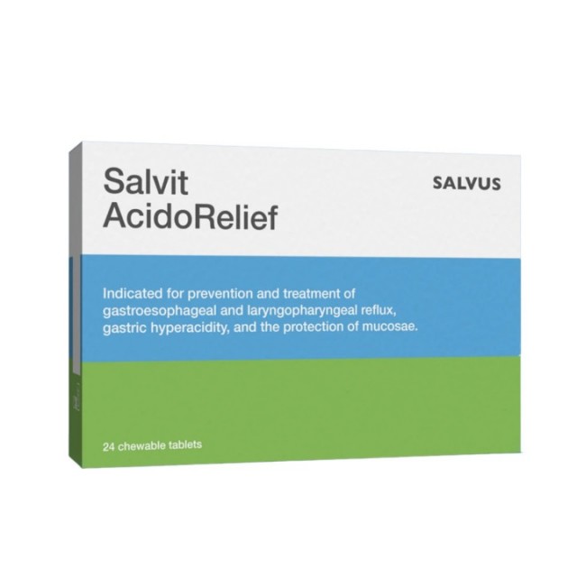 SALVIT ACIDORELIEF TABLETA ZA ŽVAKANJE A 24