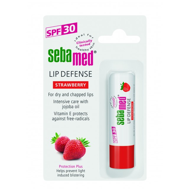 SEBAMED BALZAM ZA USNE SPF30 JAGODA