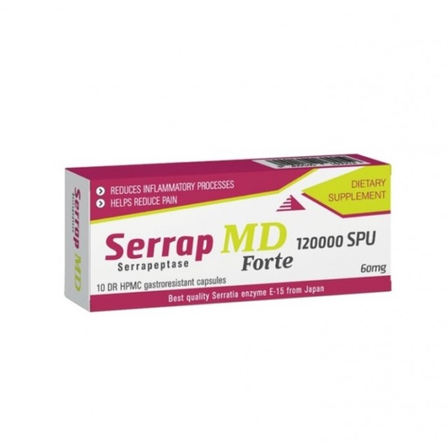 SERRAP MD FORTE 120000SPU KAPSULE A10