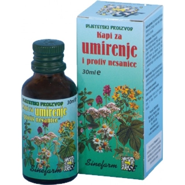 SINEFARM KAPI ZA UMIRENJE 30ML