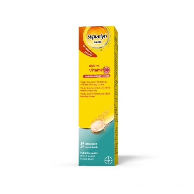 SUPRADYN IMUNO 500 VIT C EFF20