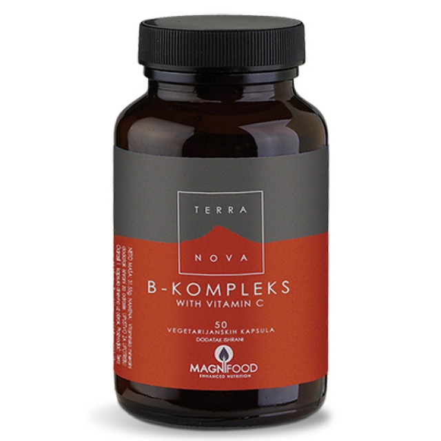 TERRANOVA B-KOMPLEKS SA VITAMINOM C KAPSULE A50