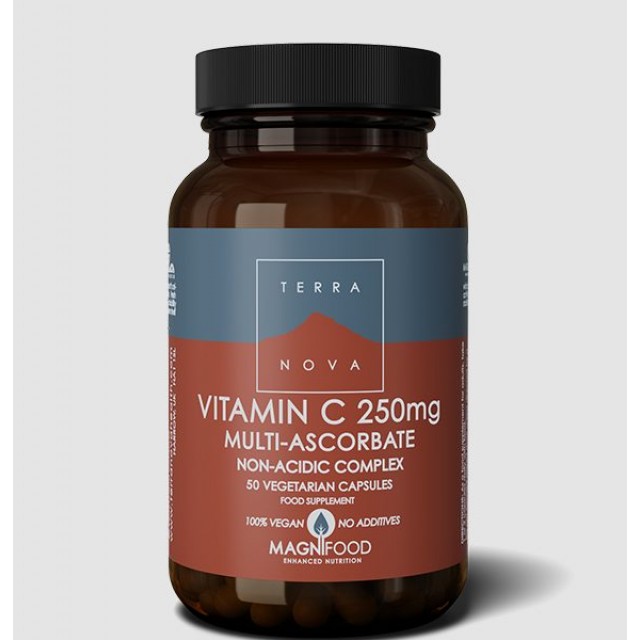 TERRANOVA VITAMIN C MULTIASKORBAT 250MG KAPSULE A50