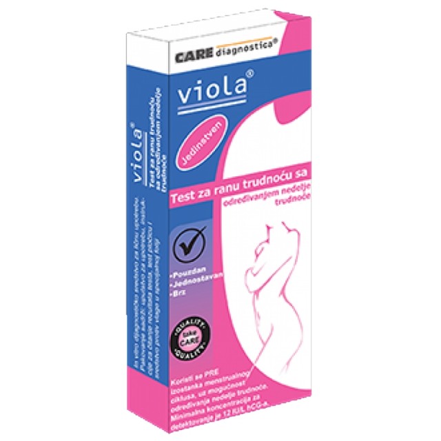 TEST VIOLA EARLY PREGNANCY CARE