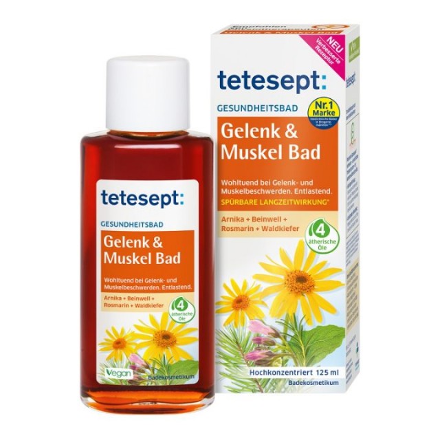 TETESEPT JOINTS & MUSCLES MEDICINSKA KUPKA 125ML