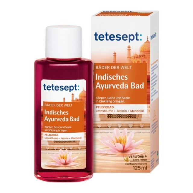 TETESEPT WELLNESS VISOKO KONCENTROVANA KUPKA INDIJSKA AJURVEDA 125ML