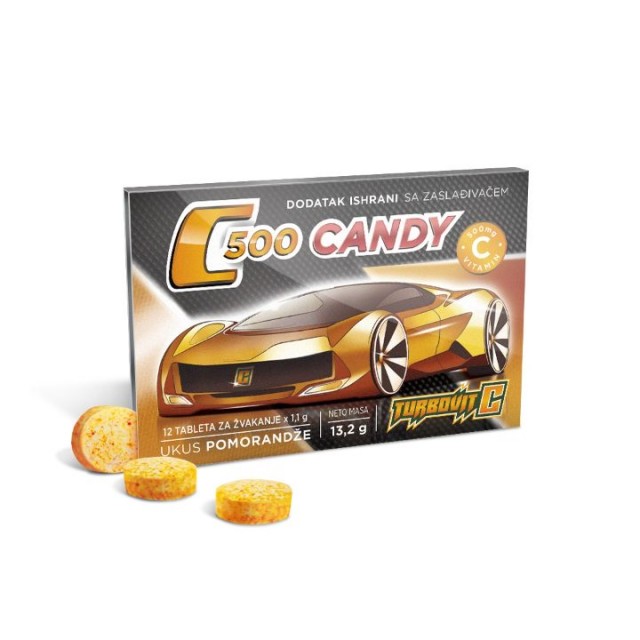 TURBOVIT C 500 CANDY A12 TABLETA