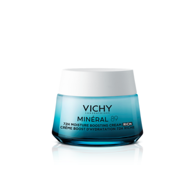 VICHY MINERAL 89 BOGATA KREMA ZA INTENZIVNU HIDRATACIJU TOKOM 72 SATA 50 ML