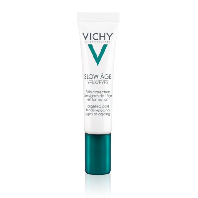 VICHY SLOW AGE EYES DNEVNA NEGA ZA PODRUČJE OKO OČIJU KOJA DELUJE NA ZNAKOVE STARENJA U NASTAJANJU 15ML