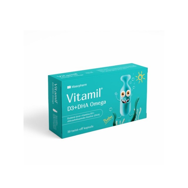 VITAMIL D3+DHA TWIST-OFF KAPSULE A30