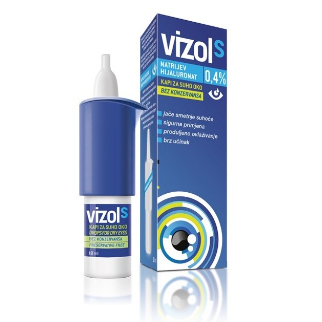 VIZOL S 0,4% KAPI ZA OČI 10ML