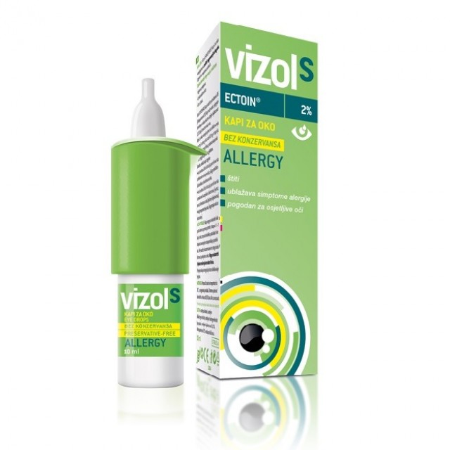 VIZOL S ALLERGY KAPI ZA OČI 10ML