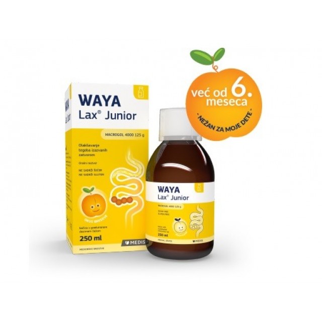 WAYA LAX JUNIOR ORALNI RASTVOR 250ML