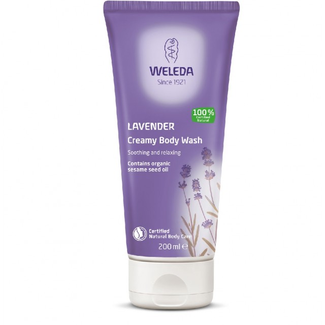 WELEDA KREMASTI GEL ZA TUŠIRANJE LAVANDA 200ML