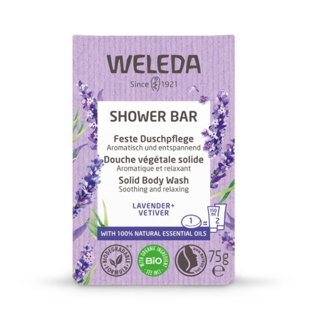 WELEDA SAPUN LAVANDA I VETIVER 75G - UMIRUJE I RELAKSIRA