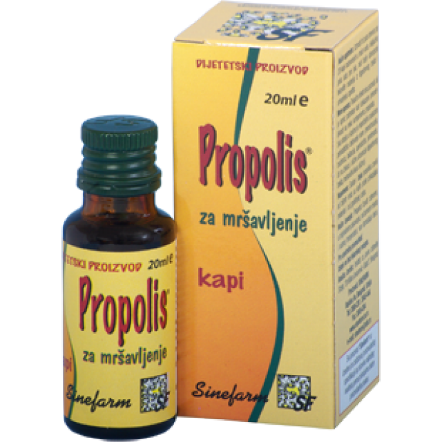 SINEFARM PROPOLIS KAPI ZA MRŠAVLJENJE 20ML