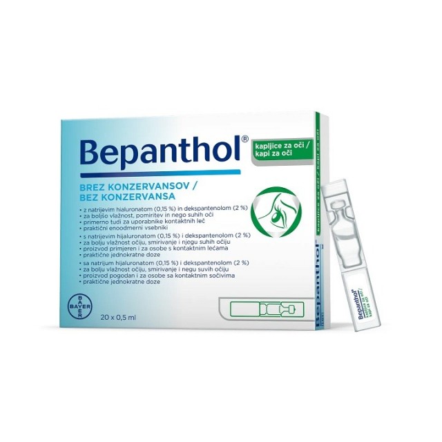 BEPANTHOL KAPI ZA OČI 20x0,5ML