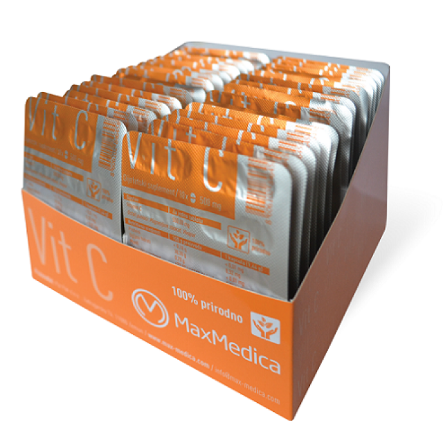 MAXMED VITAMIN C TABLETE 500MG