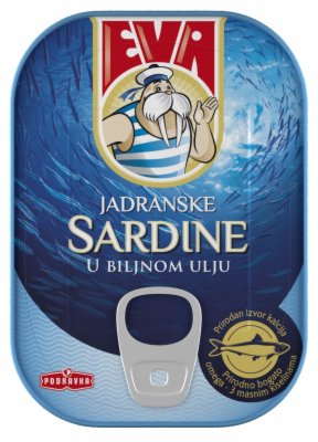 SARDINA U BILJNOM ULJU EVA 100G
SARDINA U BILJNOM ULJU EVA 100G