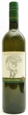 VINO BELO CHARDONNAY RADOVANOVIC 0,75L
VINO BELO CHARDONNAY RADOVANOVIC 0,75L