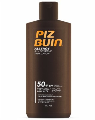 LOSION ZA SUNCANJE ALERGY SPF50 PIZ BUIN 200ML
LOSION ZA SUNCANJE ALERGY SPF50 PIZ BUIN 200ML